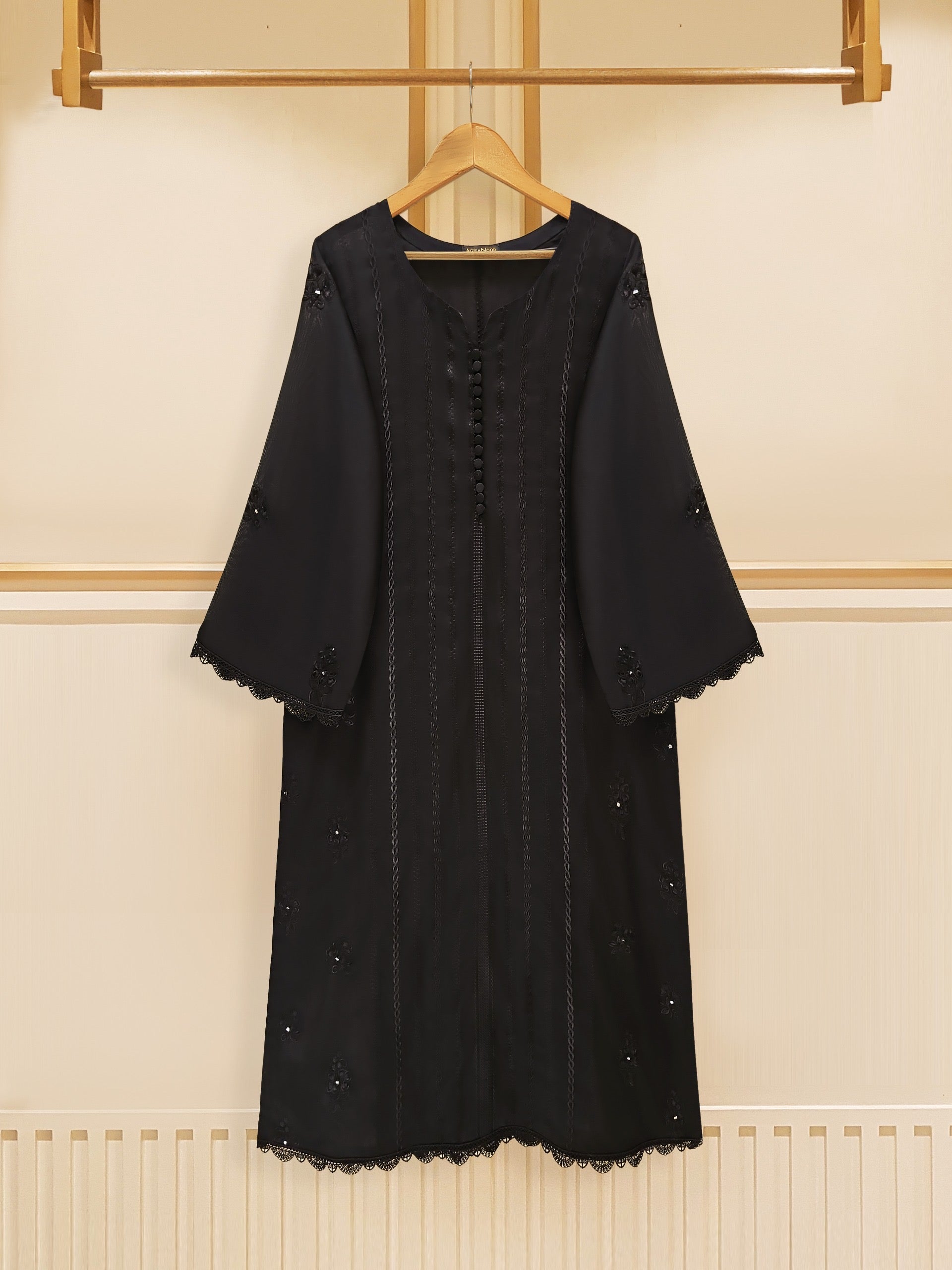 2 Piece - Embroidered Swiss Voile Suit S109353 – Aghanoorinternational