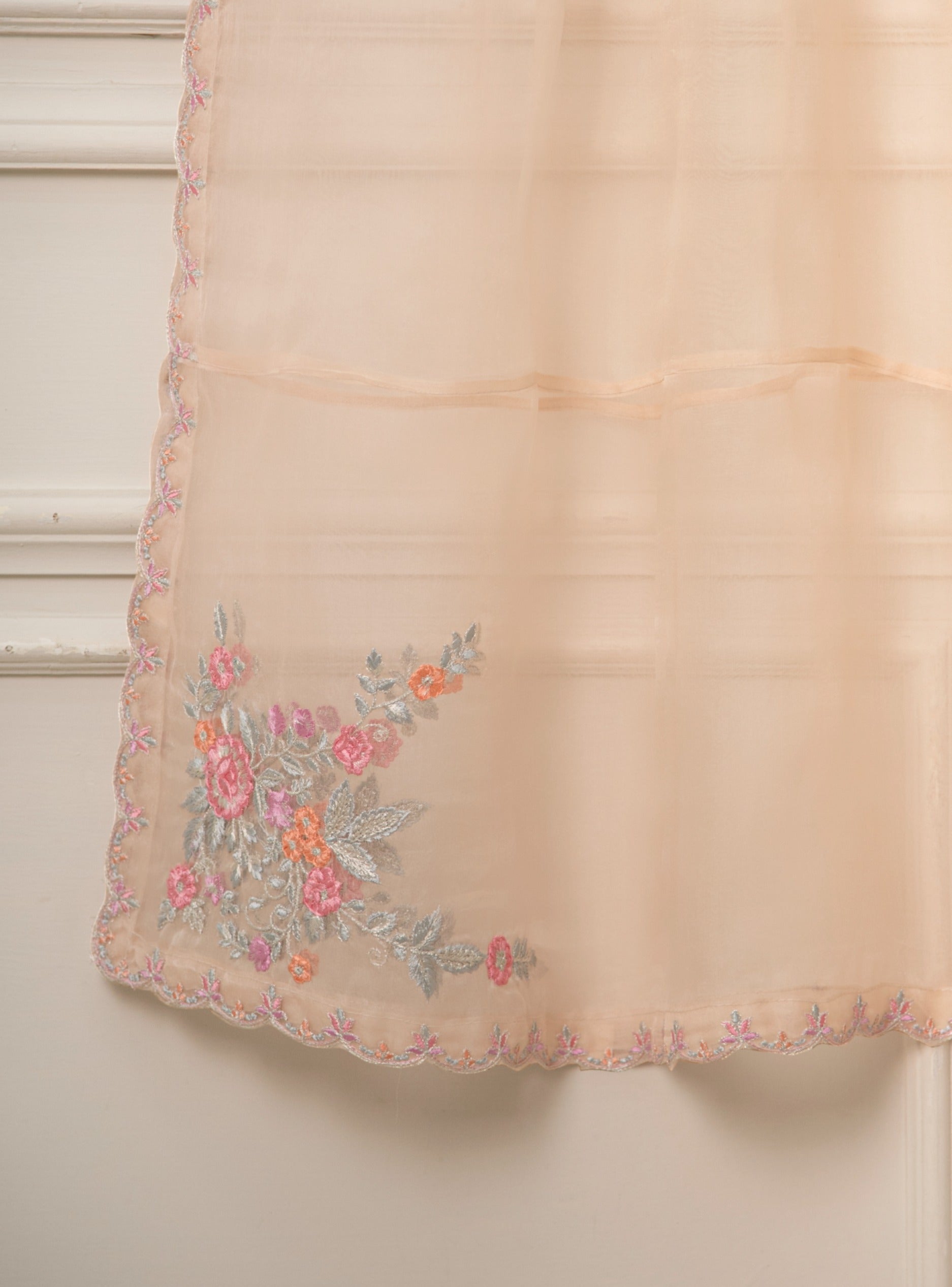 3 Piece - Pure Cotton Net Embroidered Suit S111304 – Aghanoorinternational