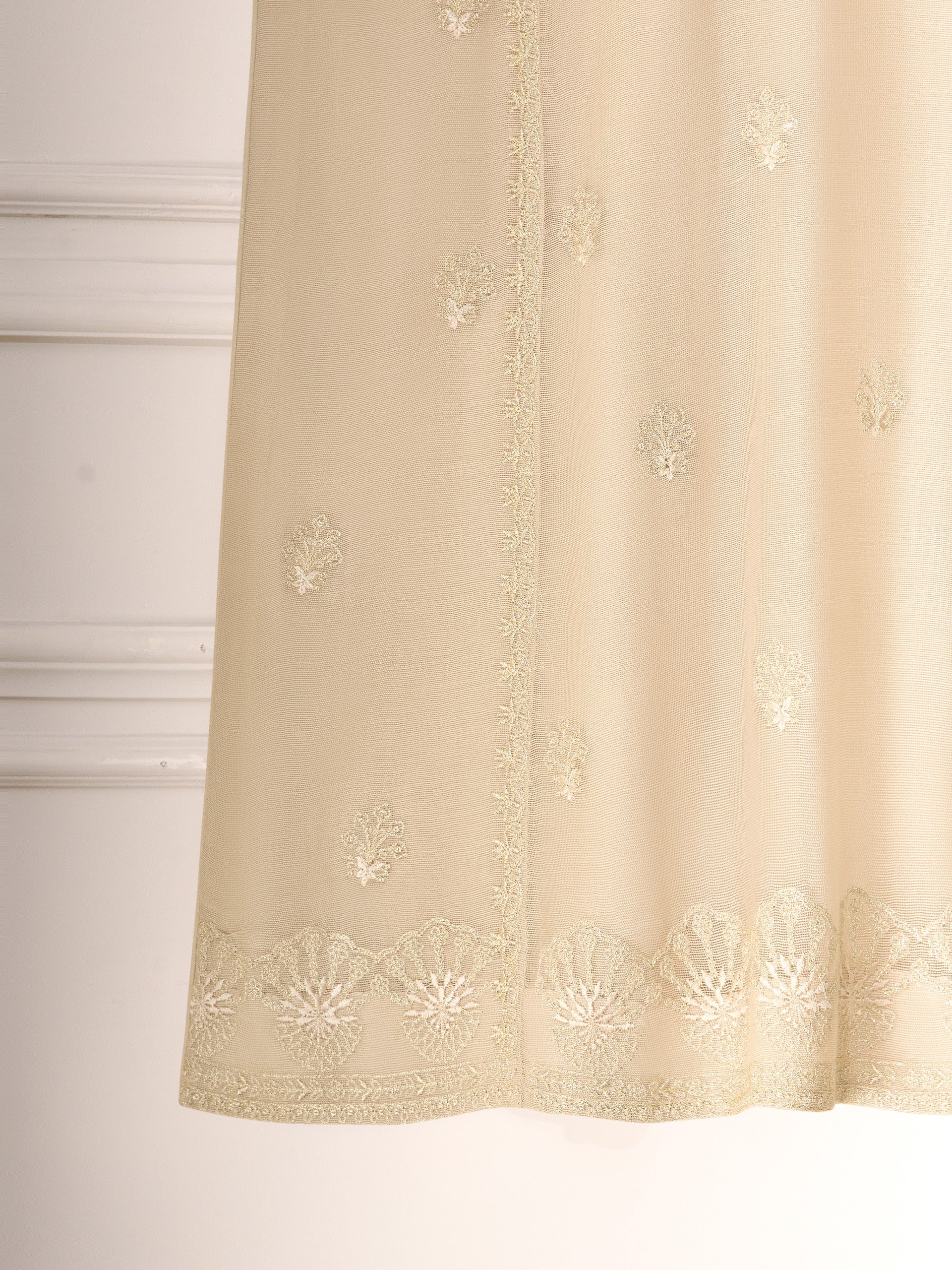 3 Piece - Pure Cotton Net Embroidered Suit S111292 – Aghanoorinternational